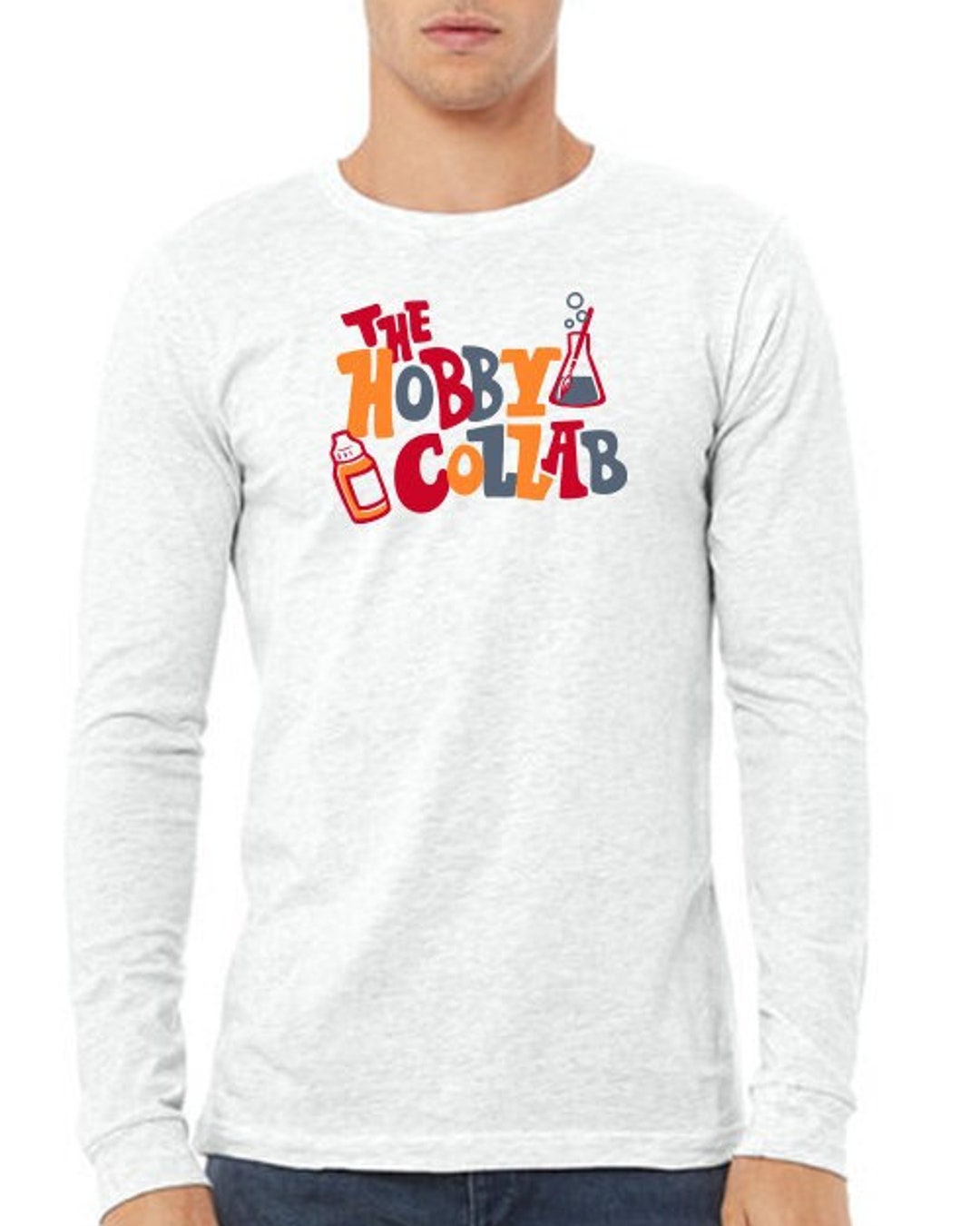 PRE-ORDER the Hobby Collab Logo Long Sleeve Shirt - Etsy
