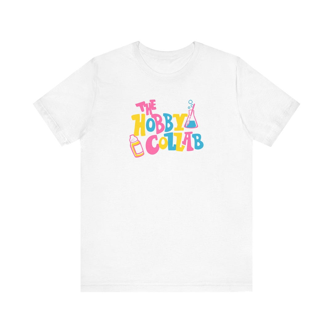 The Hobby Collab Logo Tee - Etsy