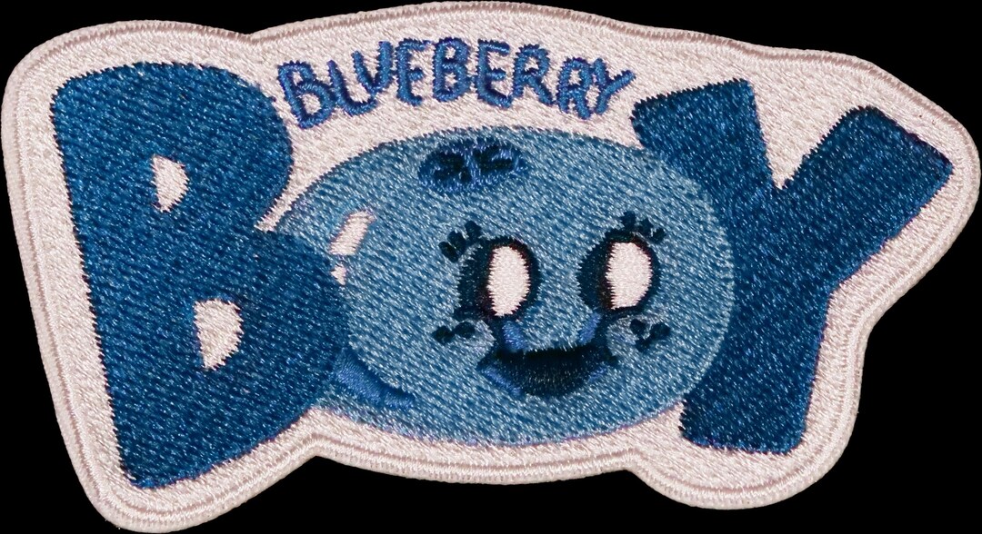 Blueberry Boy Velcro Patch - Etsy