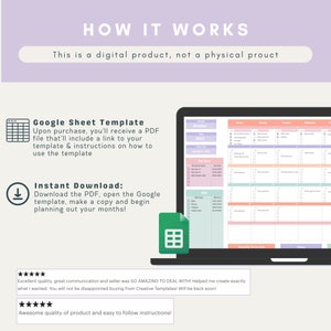 2024 2025 Google Sheets Calendar, Payday and Bills Calendar Spreadsheet ...