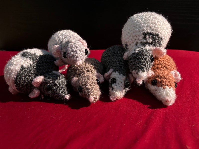 Crochet Rat Amigurumi - Etsy