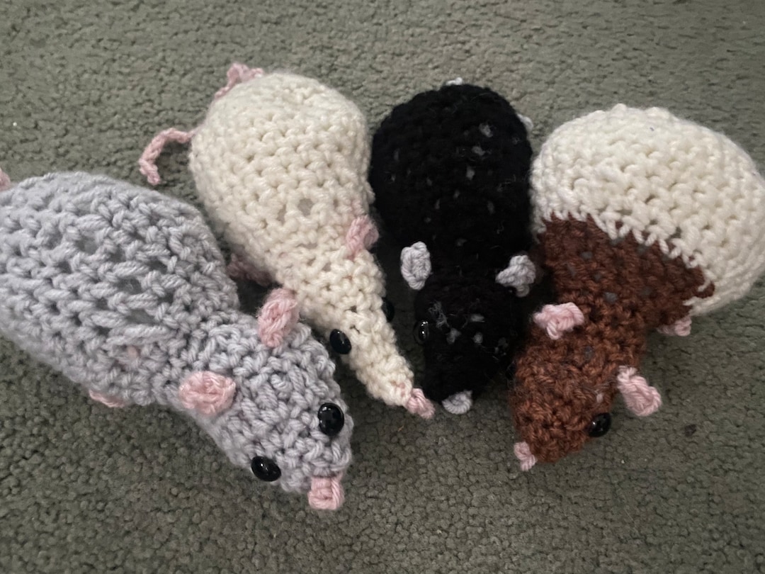 Crochet Rat Amigurumi - Etsy