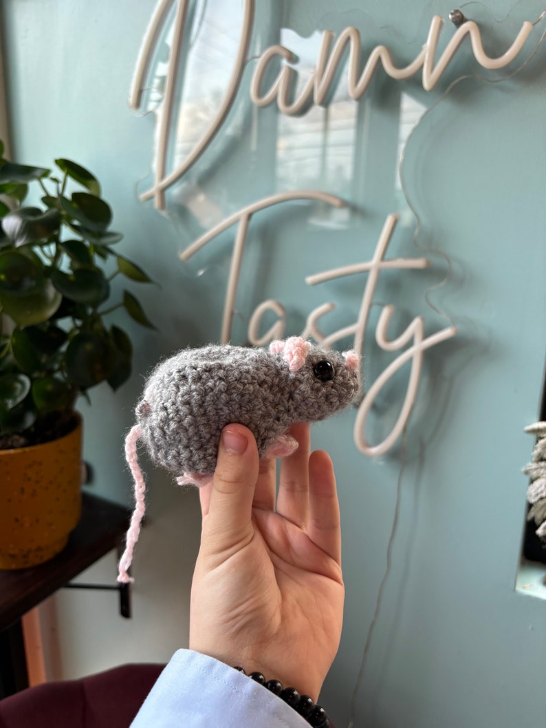 Crochet Rat Amigurumi - Etsy