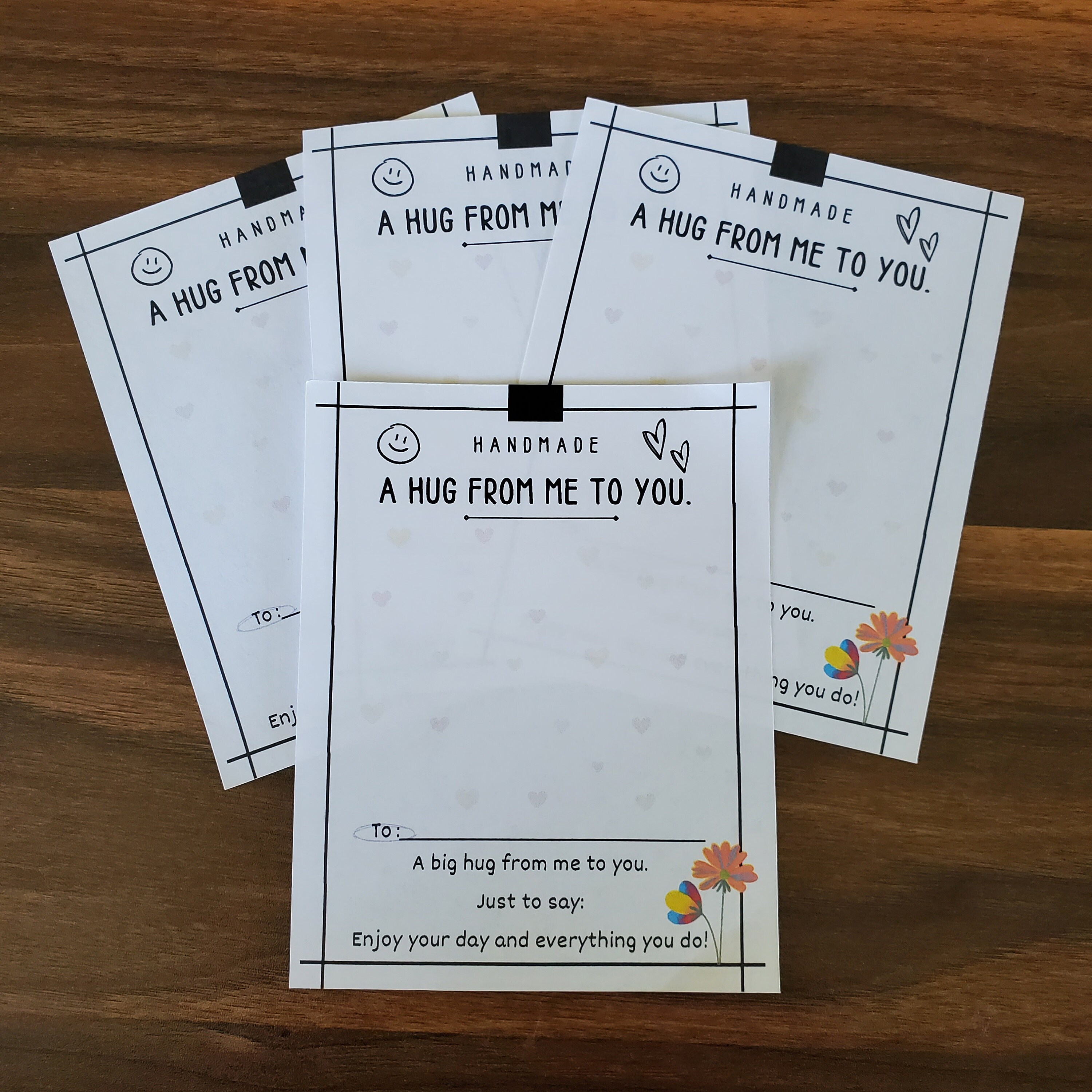 Printable Pocket Hug Token Cards: DIY Gift (PDF & PNG) - Etsy