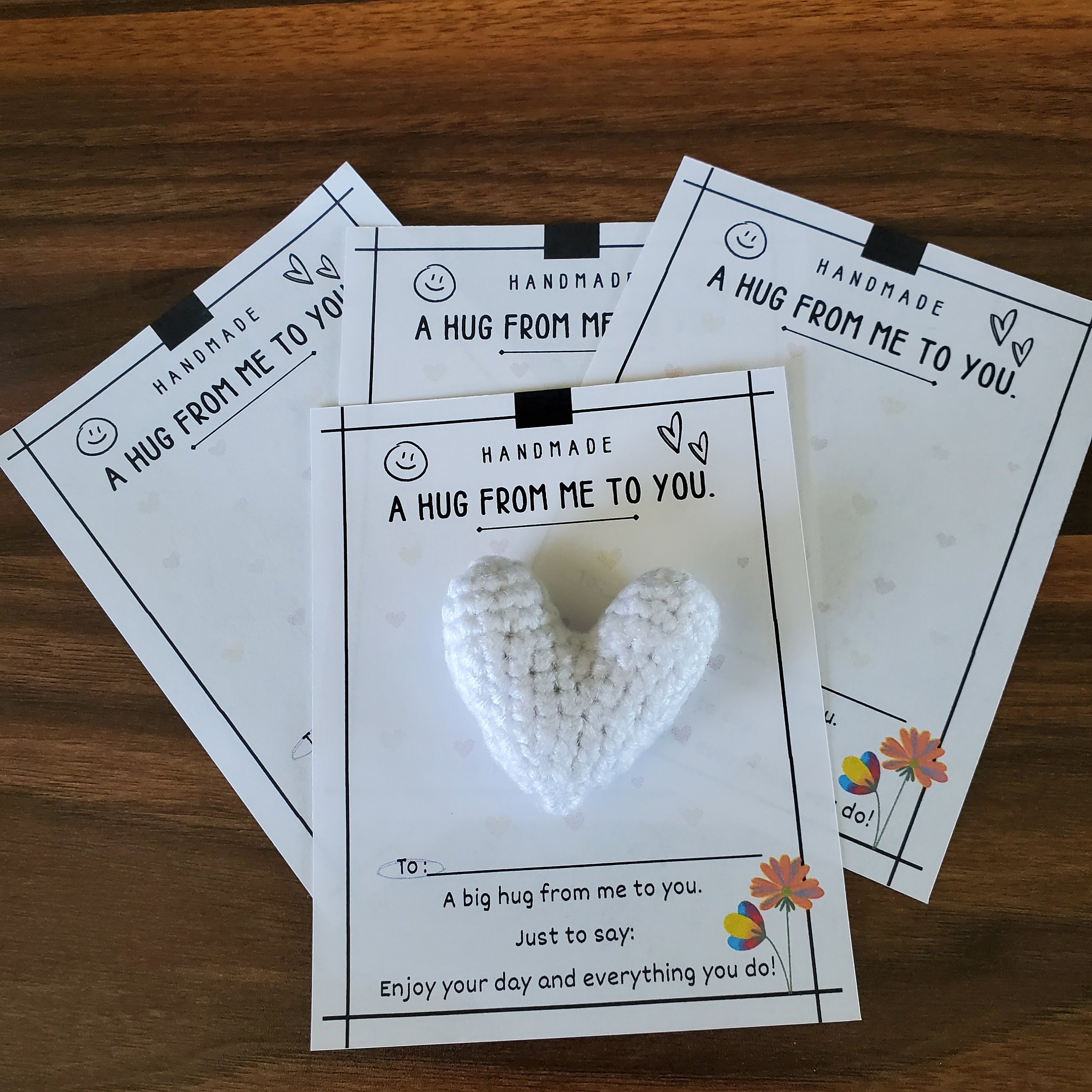Printable Pocket Hug Token Cards: DIY Gift (PDF & PNG) - Etsy