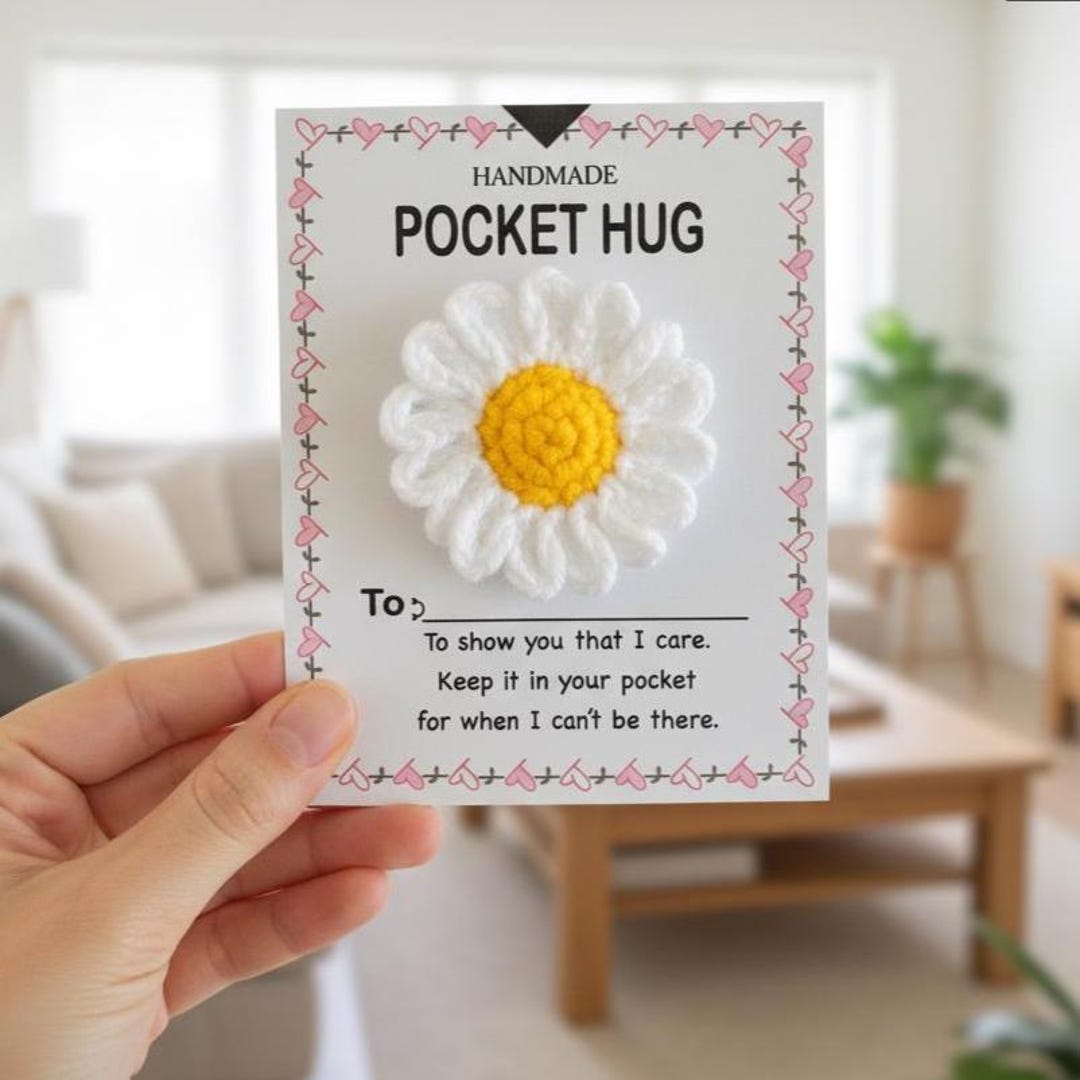 Pocket Hug Cards: Printable Notes, Send a Little Love (PDF & PNG Files ...