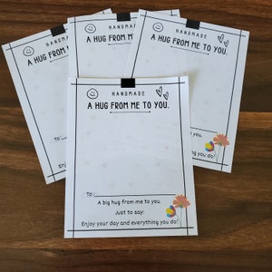 Pocket Hug Token Keep Me Close - Printable Pocket Hug Cards Digital DIY ...