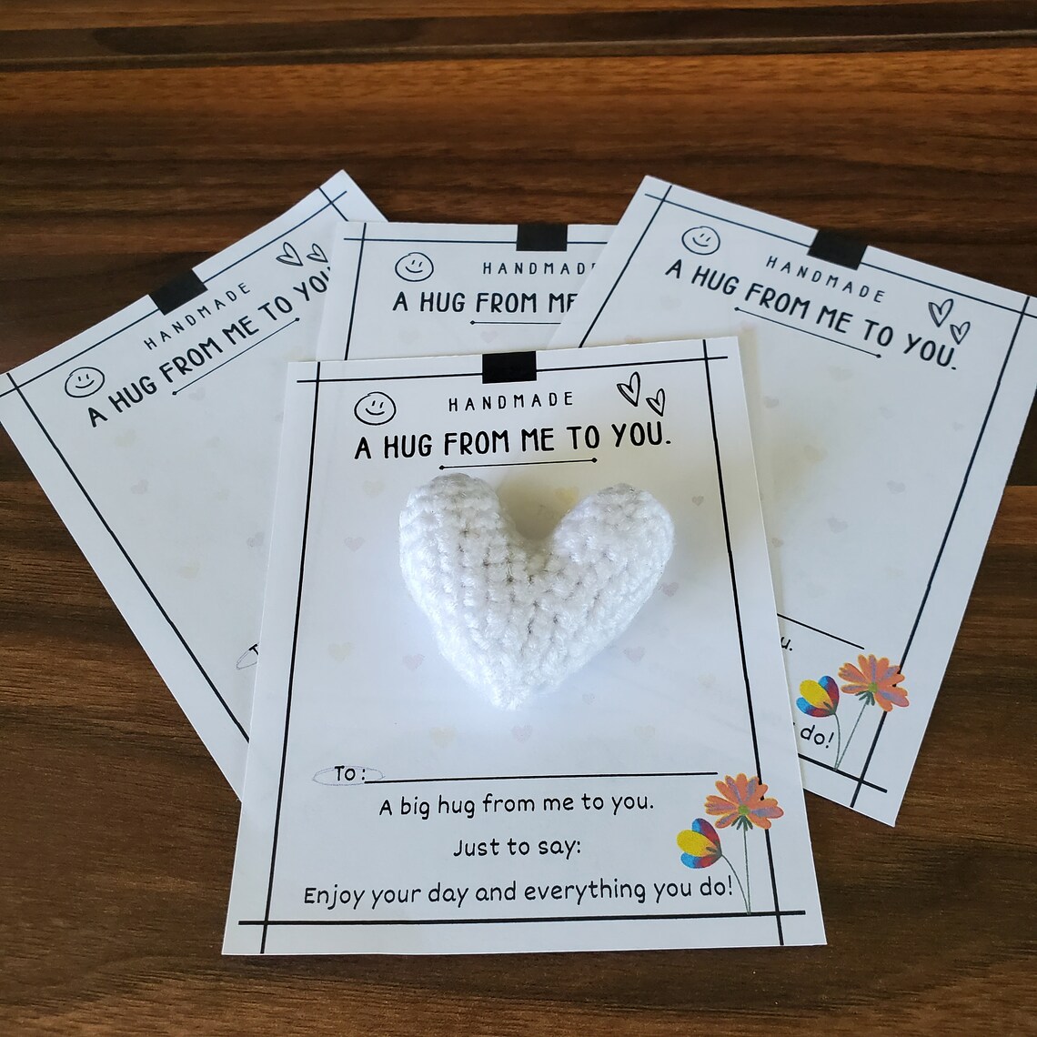 Printable Pocket Hug Token Cards: DIY Gift (PDF & PNG) - Etsy