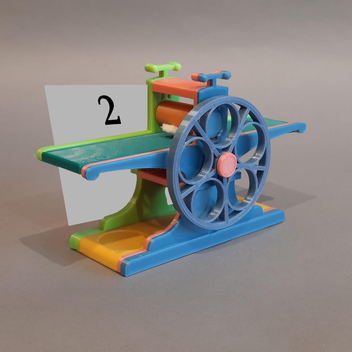 Fidget Presses - 1st Edition Toy Miniature Etching Press Has a Wheel ...