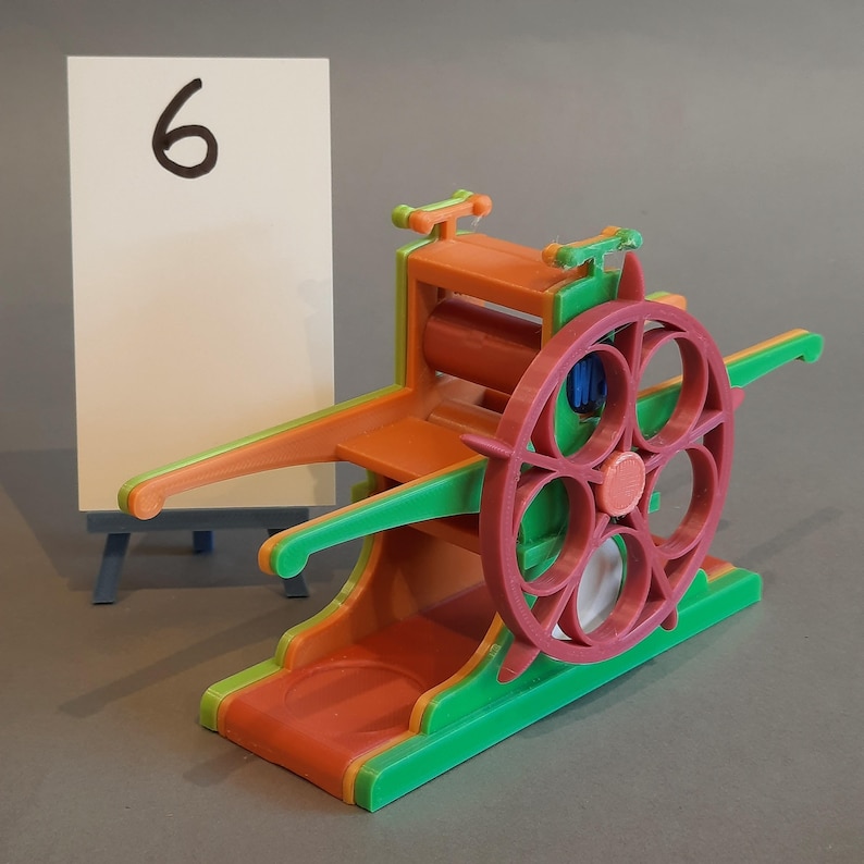 Fidget Presses - 1st Edition Toy Miniature Etching Press Has a Wheel ...