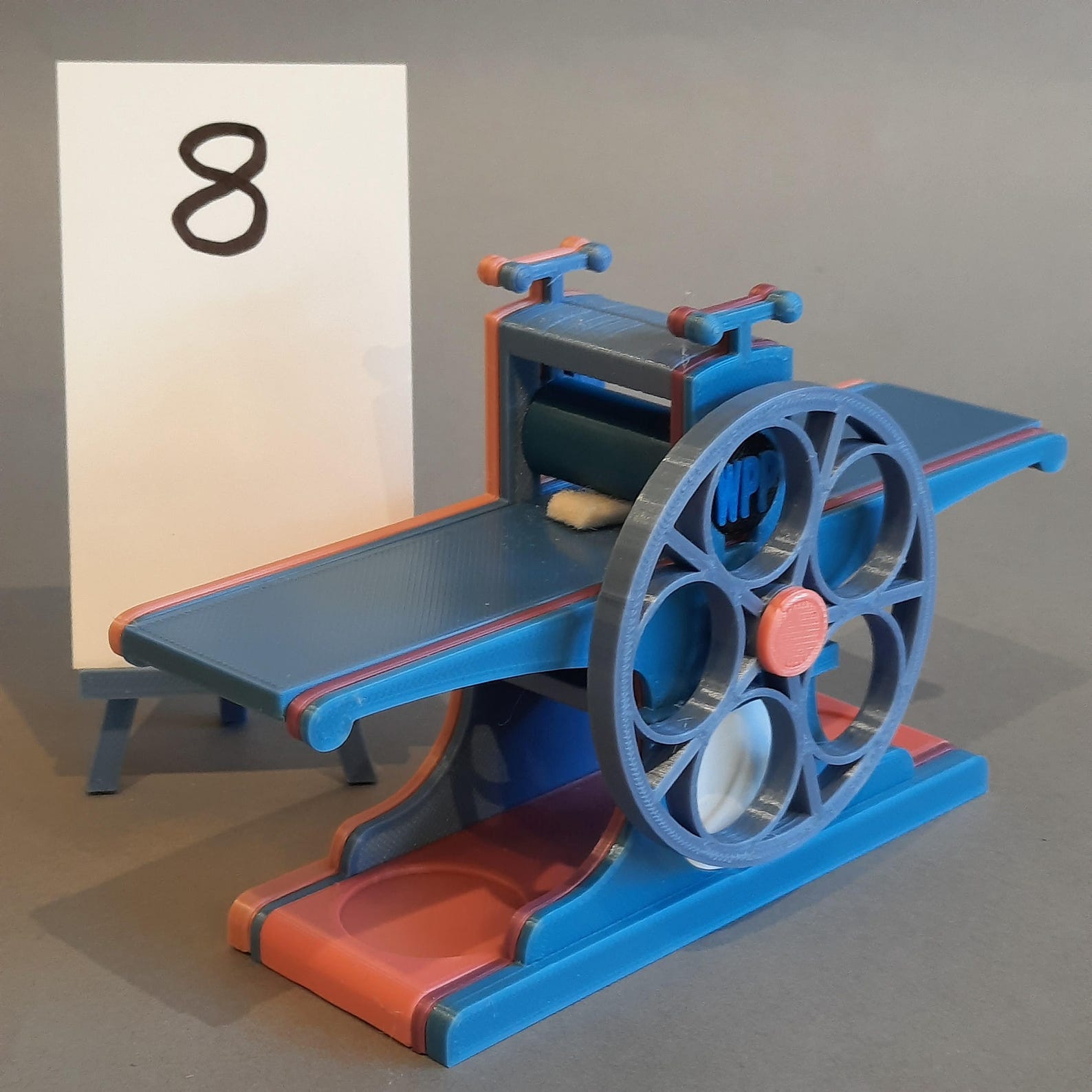 Fidget Presses - 1st Edition Toy Miniature Etching Press Has a Wheel ...