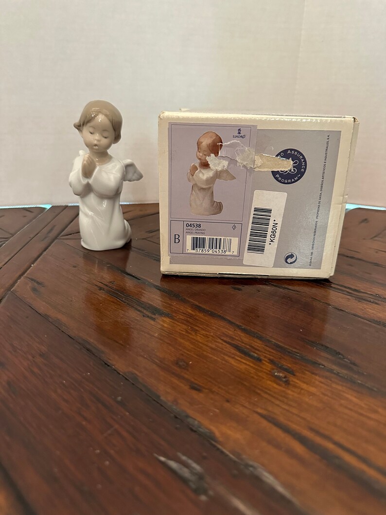 Lladro: Angel Praying W/box - Etsy
