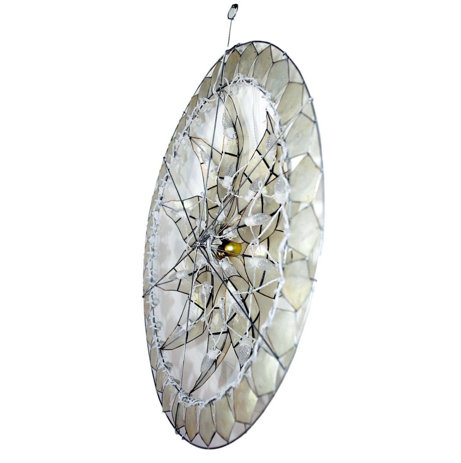 Plantita 31" Capiz Wreath Filipino Smart Parol: Christmas Lantern With ...