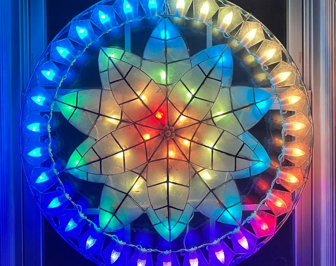FREE SHIPPING Philippine Parol Ornament | Wooden Christmas Star Lantern ...
