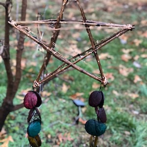 Gift Ko Bamboo Star 15 Christmas Parol Solar Fairy Lights With Coconut ...