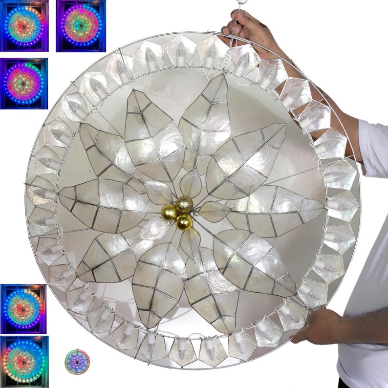 31" Smart Parol: Filipino Christmas Lantern With RGB Lighting SMPLNT31 ...