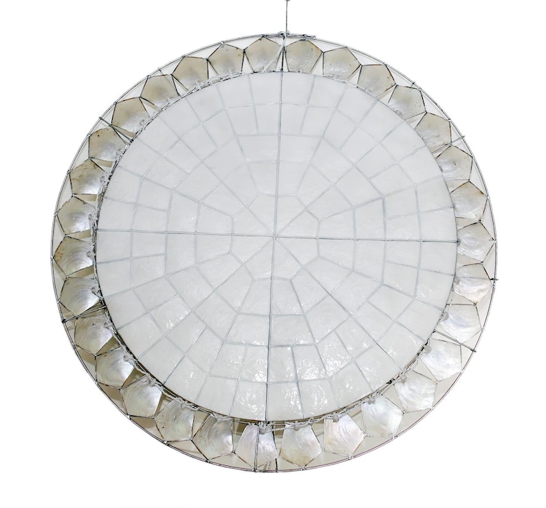 Plantita 31" Capiz Wreath Filipino Smart Parol: Christmas Lantern With ...