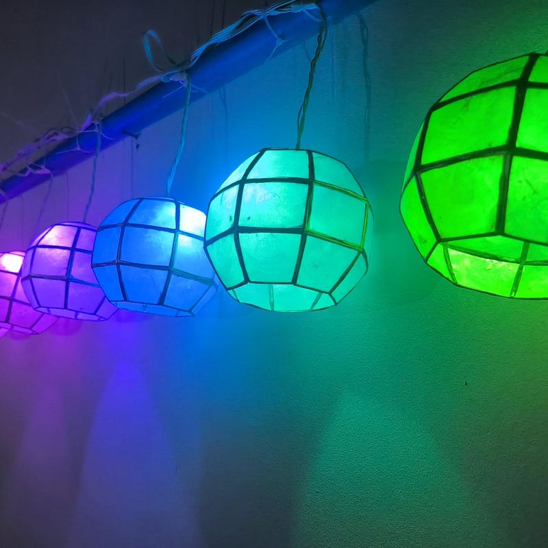 Capiz Tree Decorations - Etsy