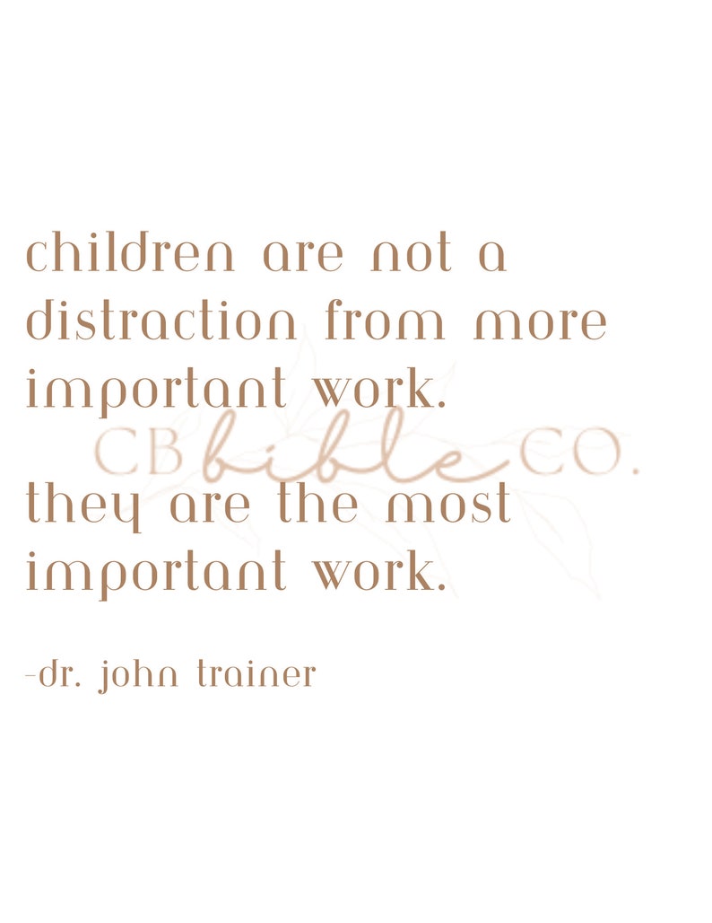 Art Print: Children Are Not a Distraction - Etsy