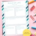 Rule of Life for Kids Worksheet - Etsy