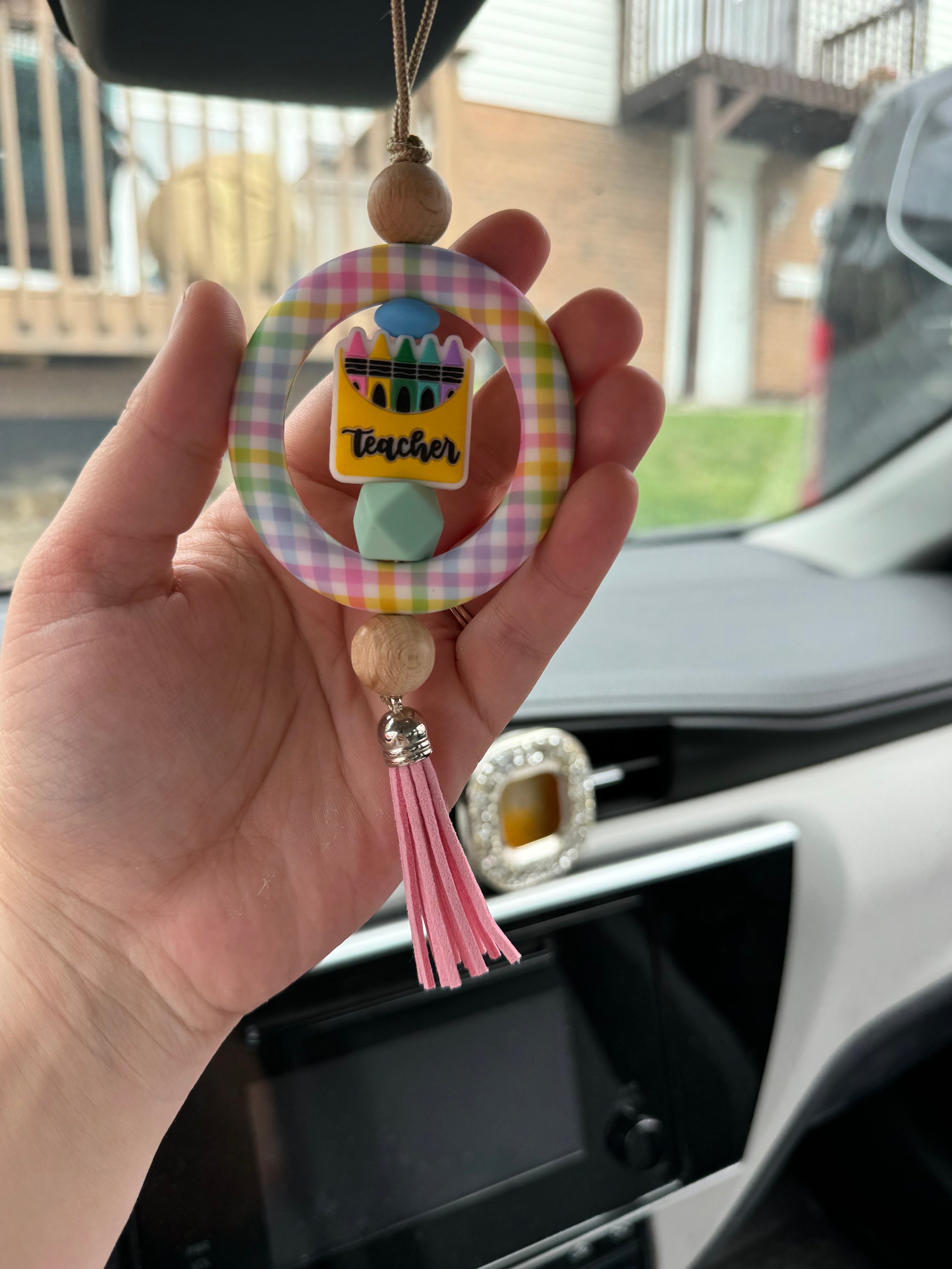 Car Accesories/ Mama Car Charm/ Teacher Car Charm/ Nurse Car Charm ...