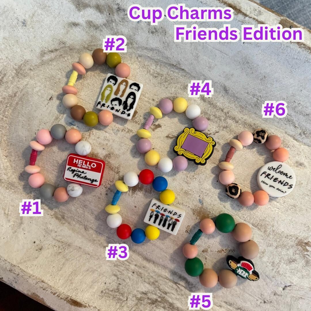 Stanley Cup Charms/cup Charms/ Silicone Bead Charms/friends/ Friends ...