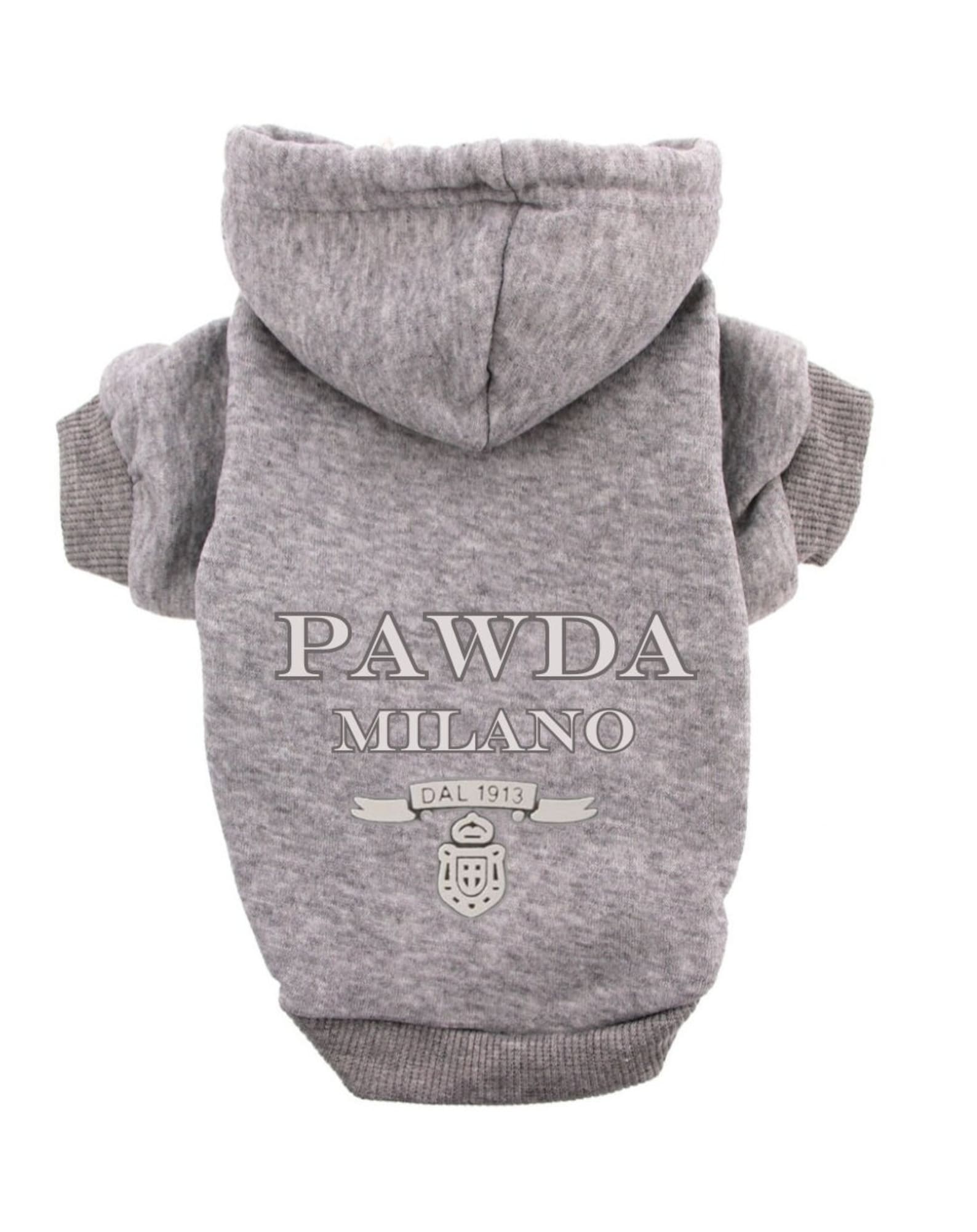 Designer Dog Hoodie or Shirt Prada "pawda" Fun Trendy Cozy Pet Sweater ...