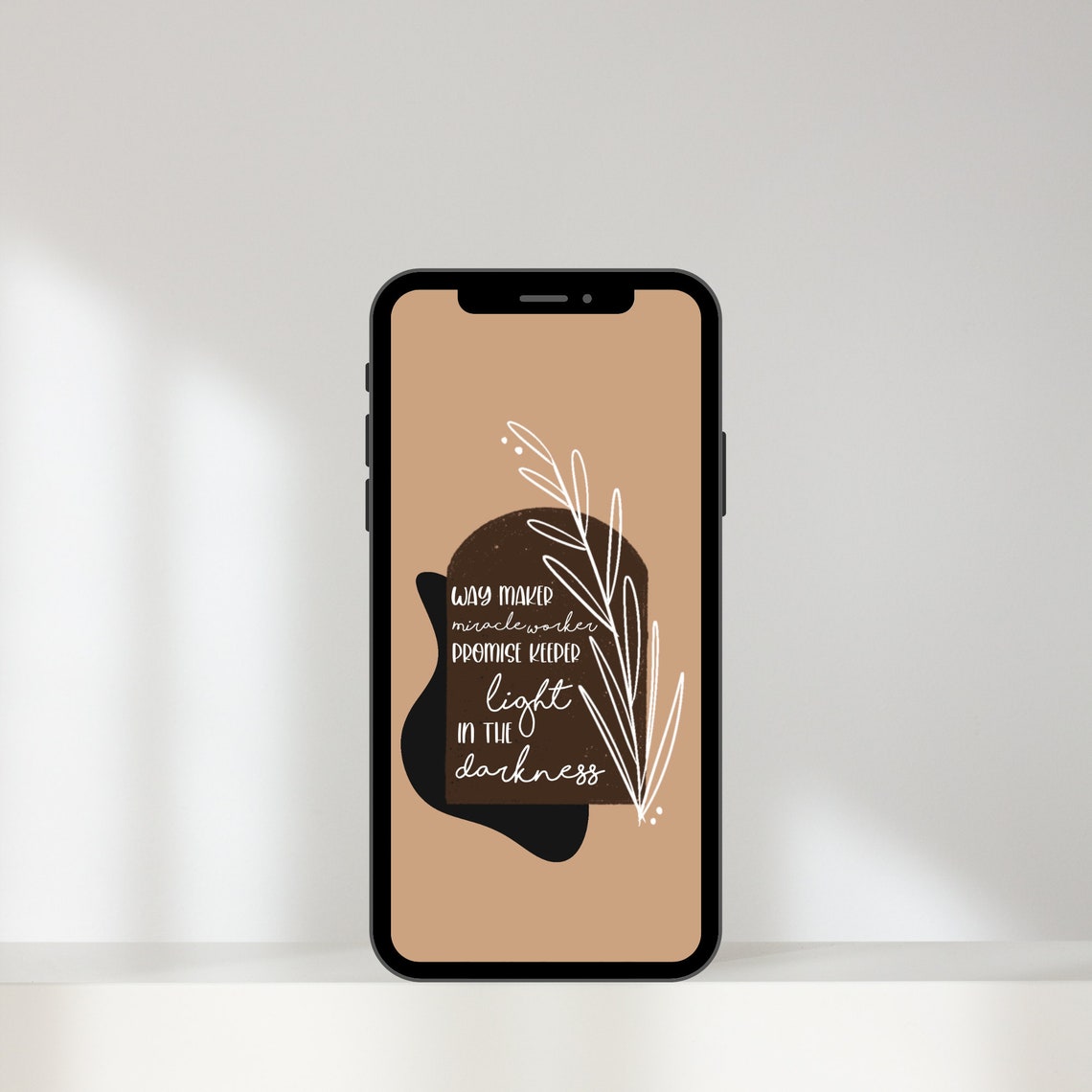 Neutral Bible Verse Wallpapers | 4 Pack Affirming Christian Wallpapers ...