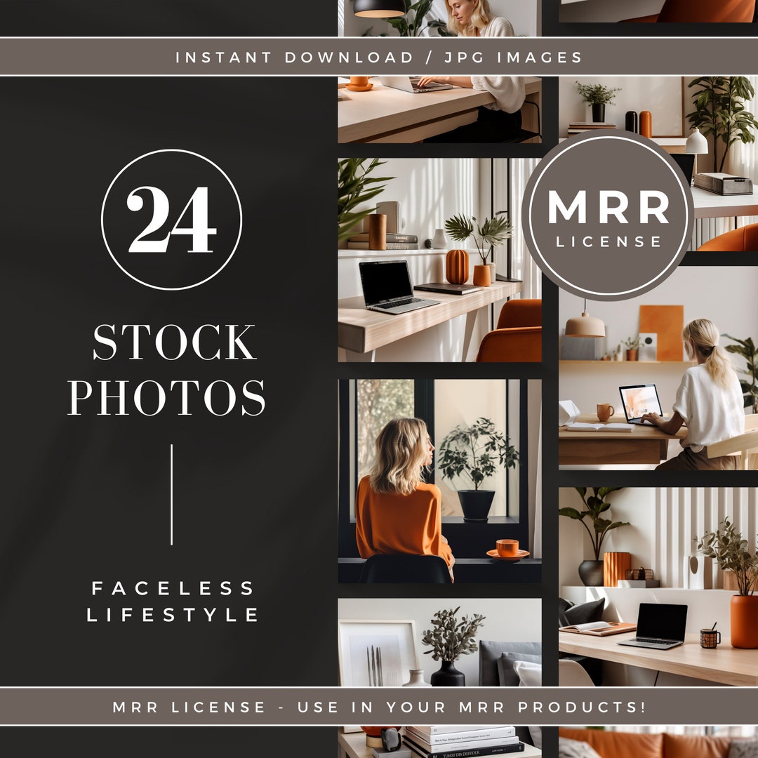 Faceless Stock Photo Master Resell Rights Lifestyle Image Bundle MRR ...