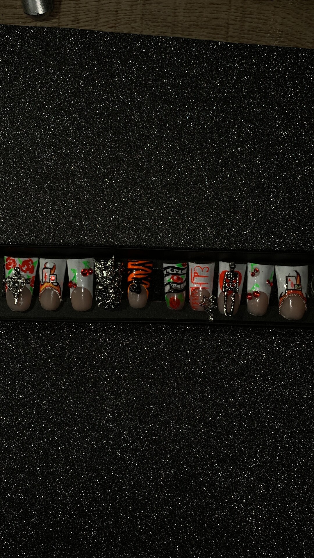 Ed Hardy Theme Duck Nails - Etsy