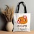 Cute Autumn Pumpkin Tote Bag Fall Harvest Shopping Bag, Best Gift for ...