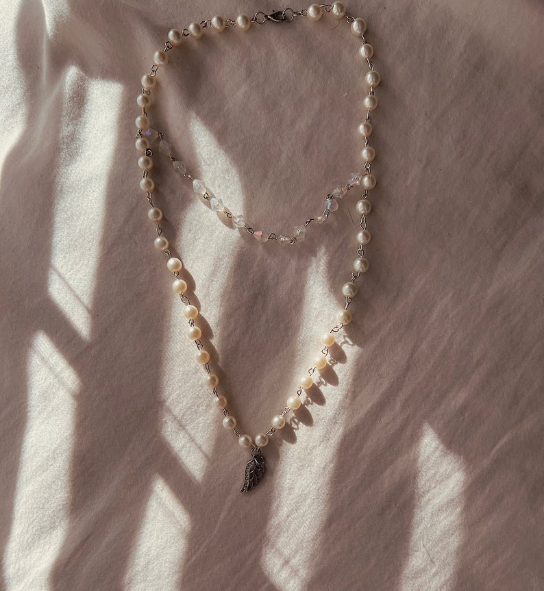 Double Layered Angel Wing Necklace - Etsy