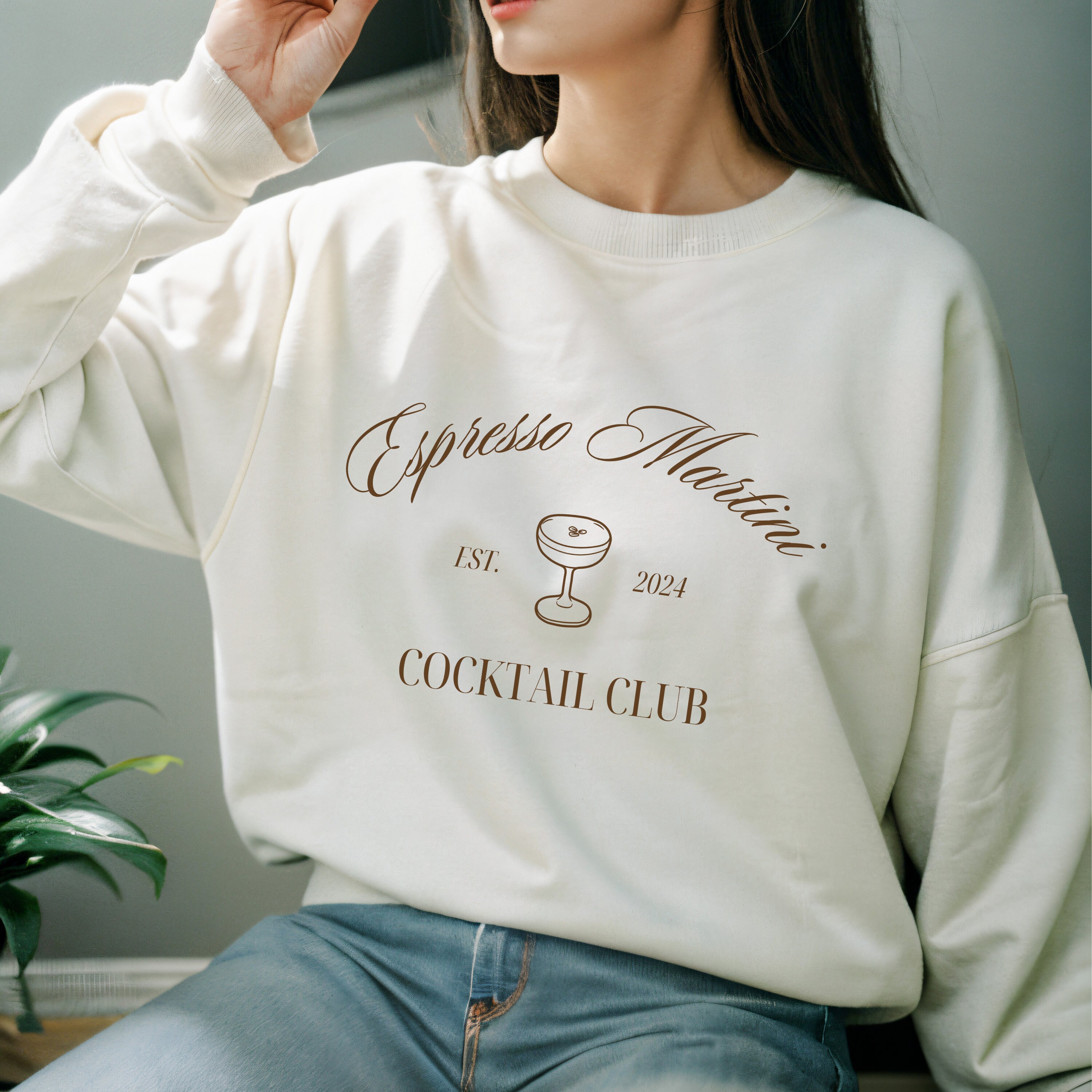 Espresso Martini Sweatshirt for Espresso Lovers, Signature Drink ...