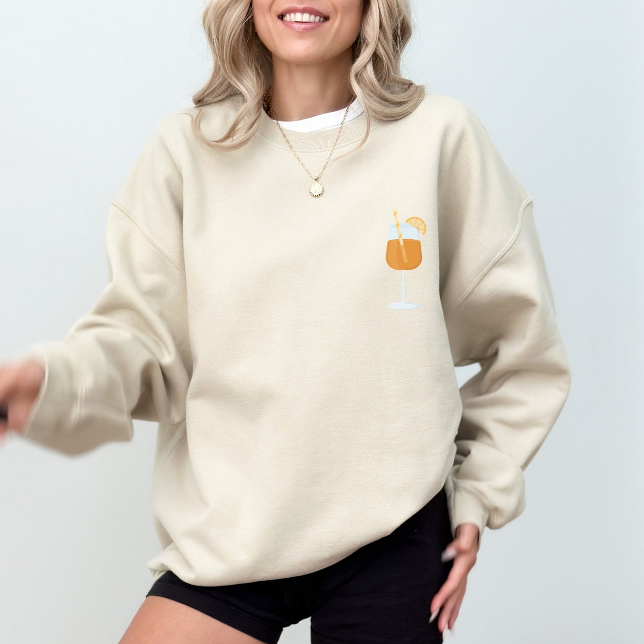 Aperol Spritz Sweatshirt, Aperol Spritz Crewneck, Campari Spritz ...