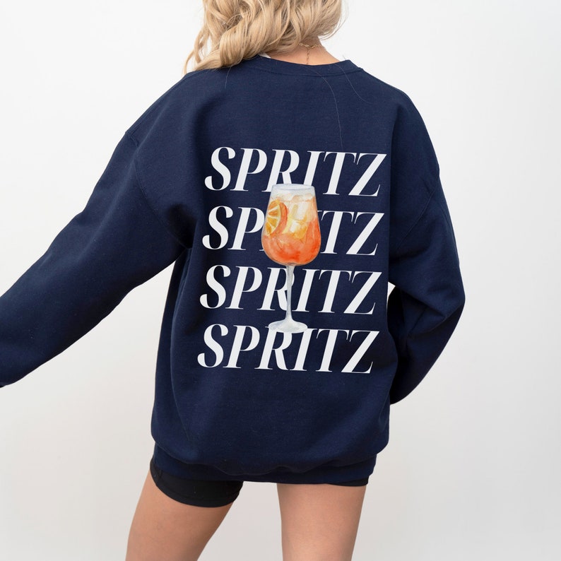 Aperol Spritz Sweatshirt, Aperol Spritz Crewneck, Aperol Spritz, Gift ...