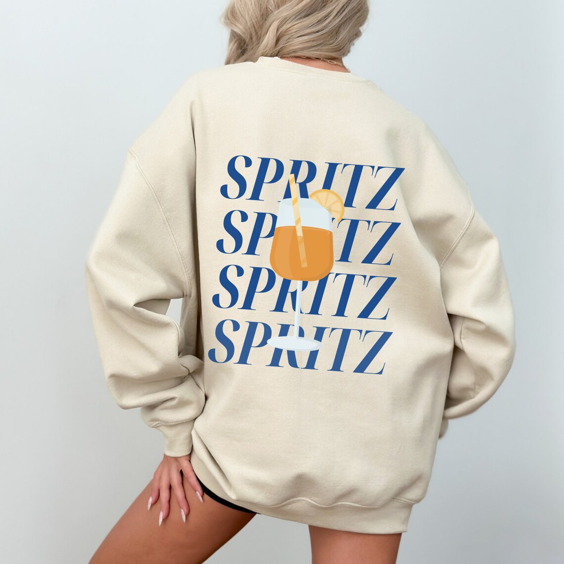 Aperol Spritz Sweatshirt, Aperol Spritz Crewneck, Campari Spritz ...