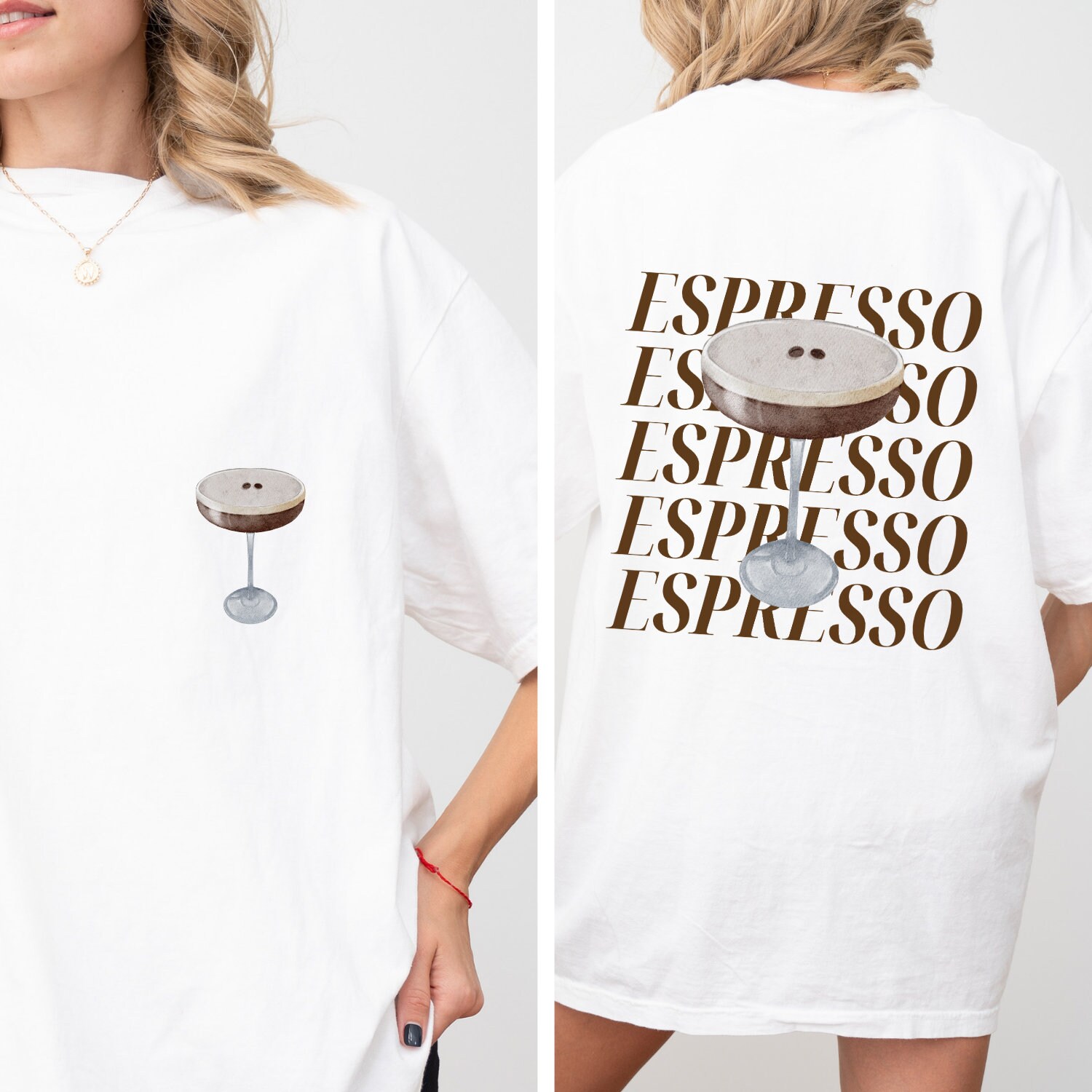 Espresso Martini Shirt, Tini Time T-shirt, Signature Cocktail Shirt ...