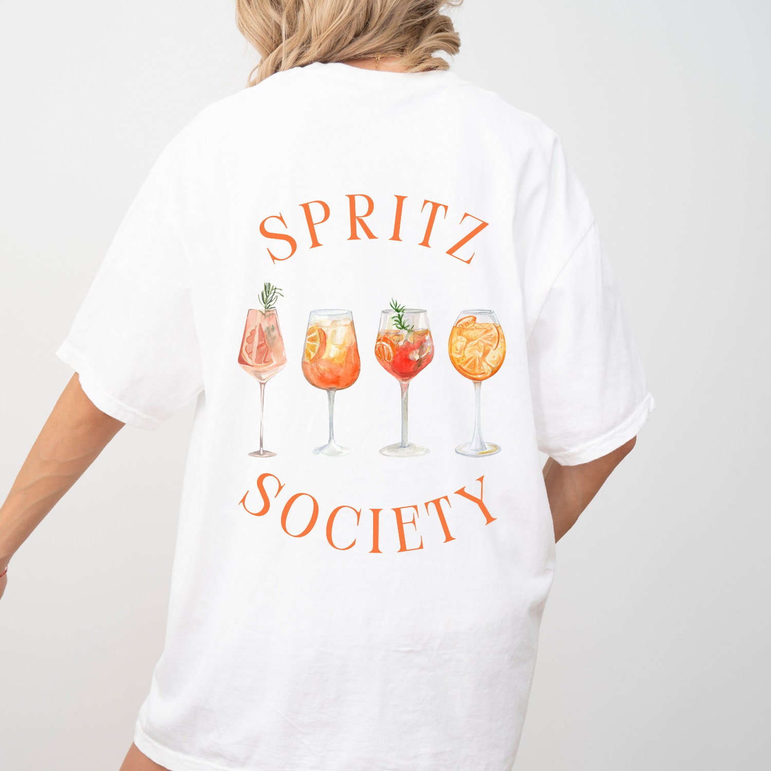 Aperol Spritz Bachelorette, Aperol Spritz Society, Social Club Shirt ...