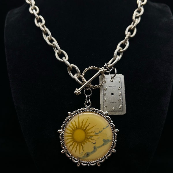 Gold Sun Clock - Etsy