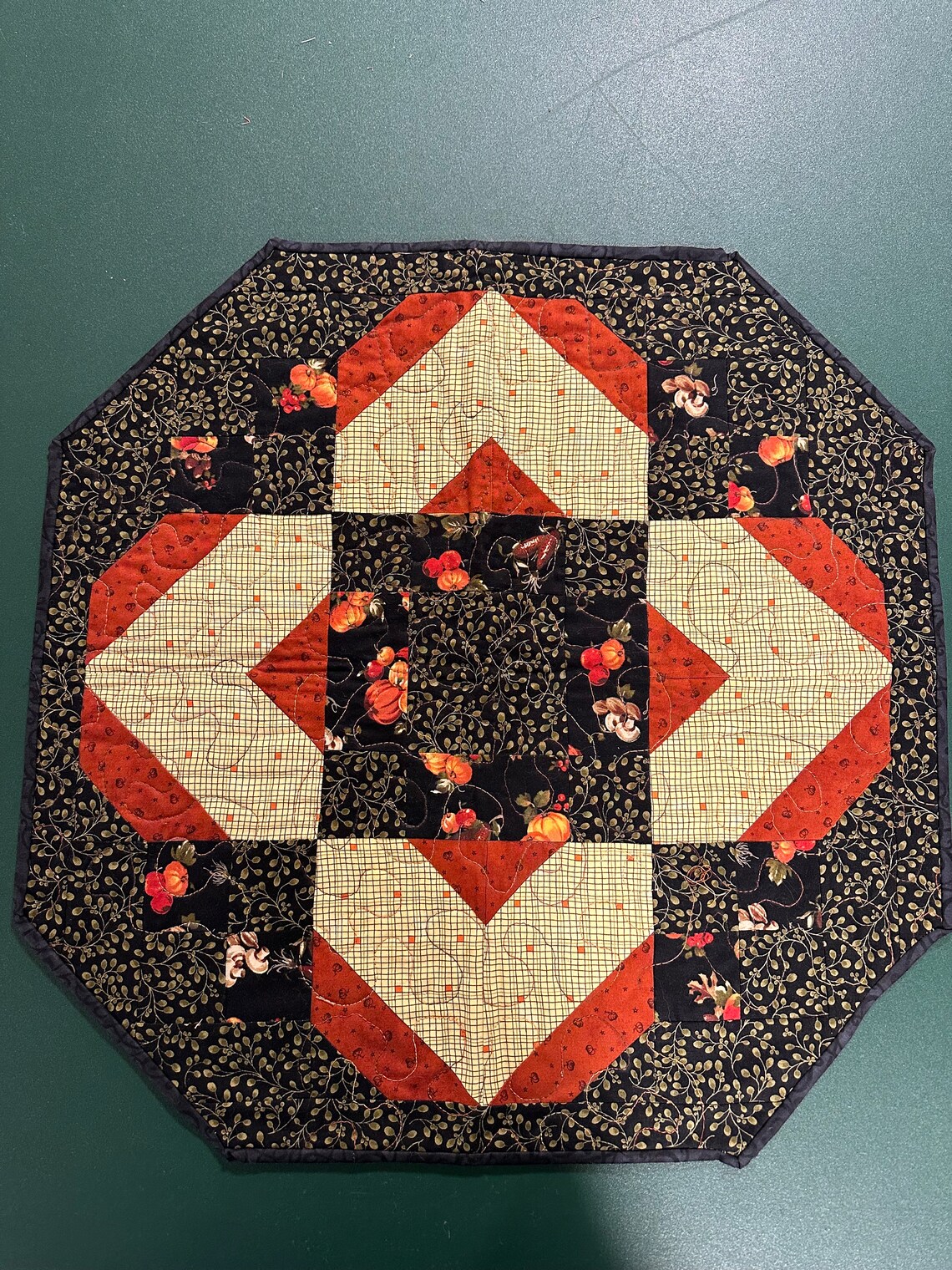 Quilted Table Topper - Etsy