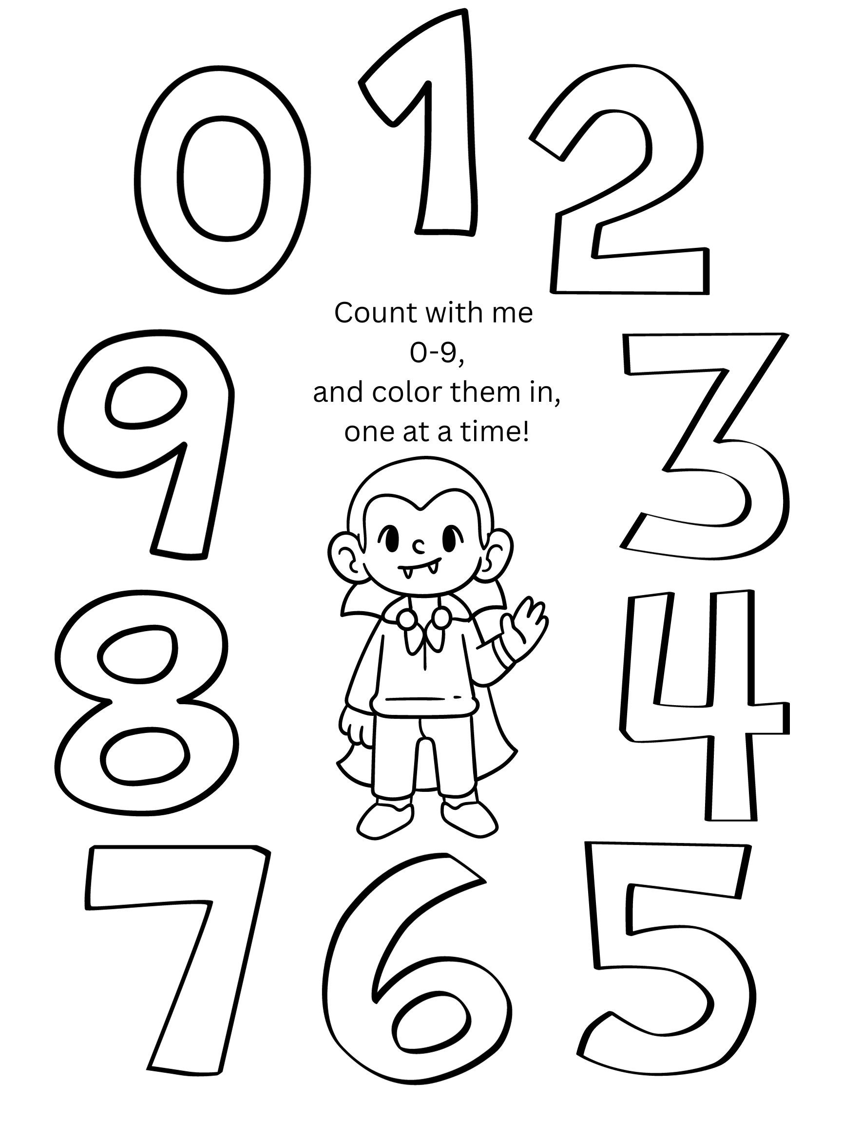 Toddler Educational Coloring Pages - Etsy