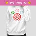 Super Mario Character Faces SVG: Mario, Luigi, Peach, Rosalina (digital ...