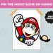 Printable Pin the Moustache on Mario Game for Kids - Interactive Party ...