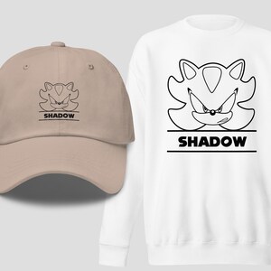 Shadow SVG Template: Sonic Game Cut File, Cricut & Silhouette (digital ...