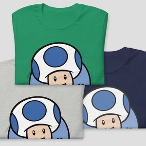 Mario Toad Mushroom SVG PNG Vector Instant Download Layered Files Mario ...