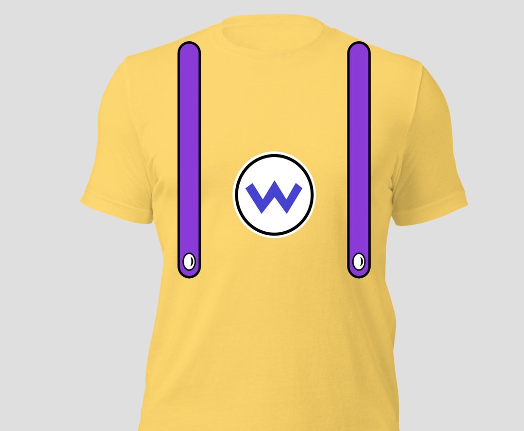Wario SVG Costume Suspender SVG Birthday Svg Plumber Costume Mario ...