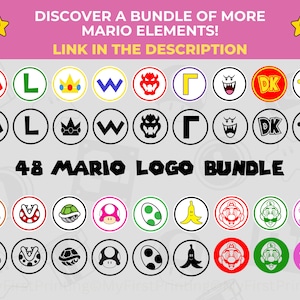 Digital Bring on the Bad Guys Svg Png - Super Mario Vector Cut File ...