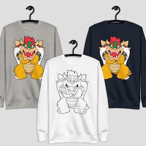 Bowser, Svg Vector Cut File, Mario Character Png, Instant Download ...