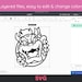 Digital Mario Bowser Vector Outline Cut File, Mario Character Instant ...