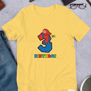 Super Mario 3rd Birthday SVG, PNG, Mario and Luigi Birthday, Mario ...